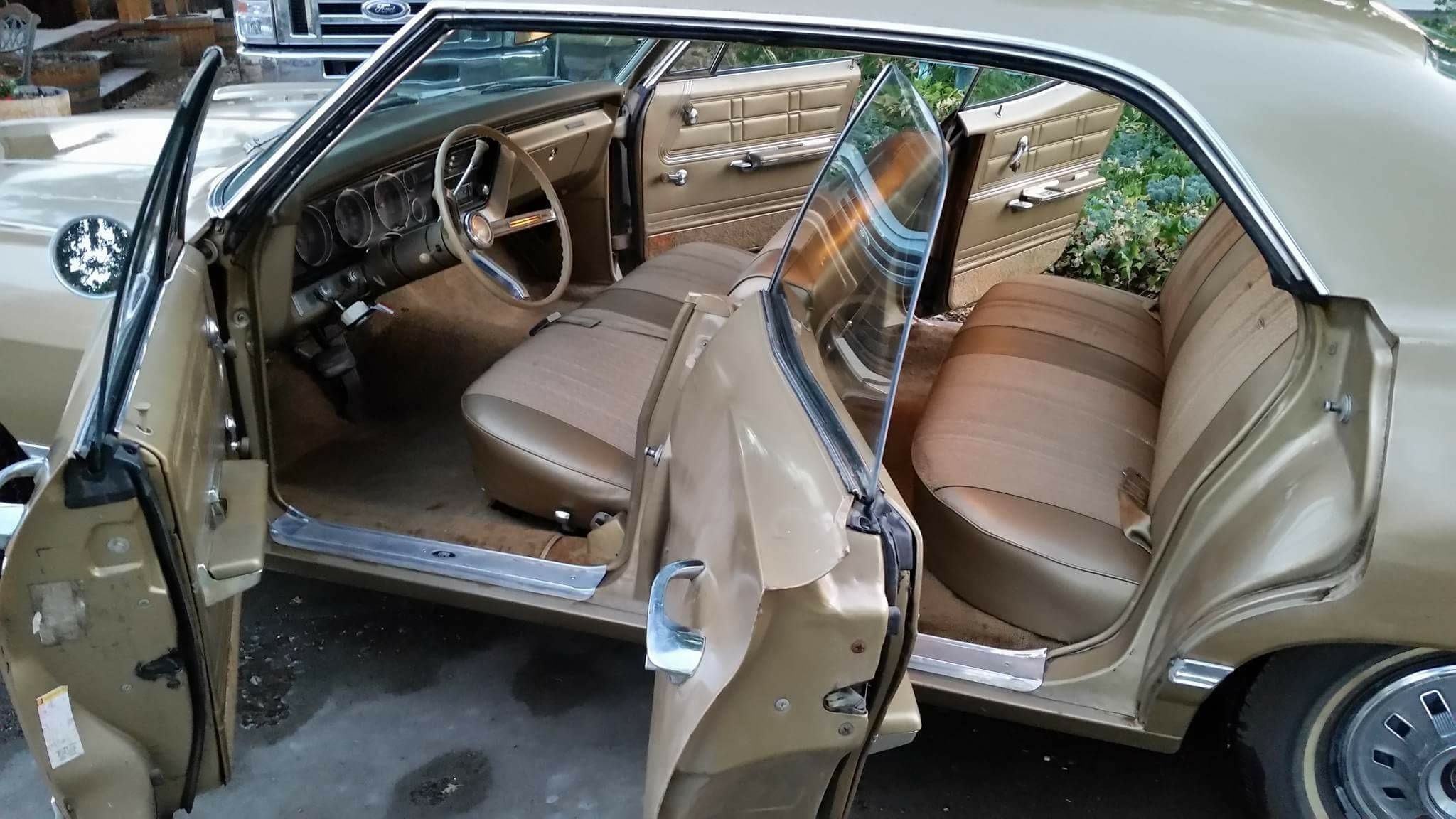67 Impala 4 Door Interior